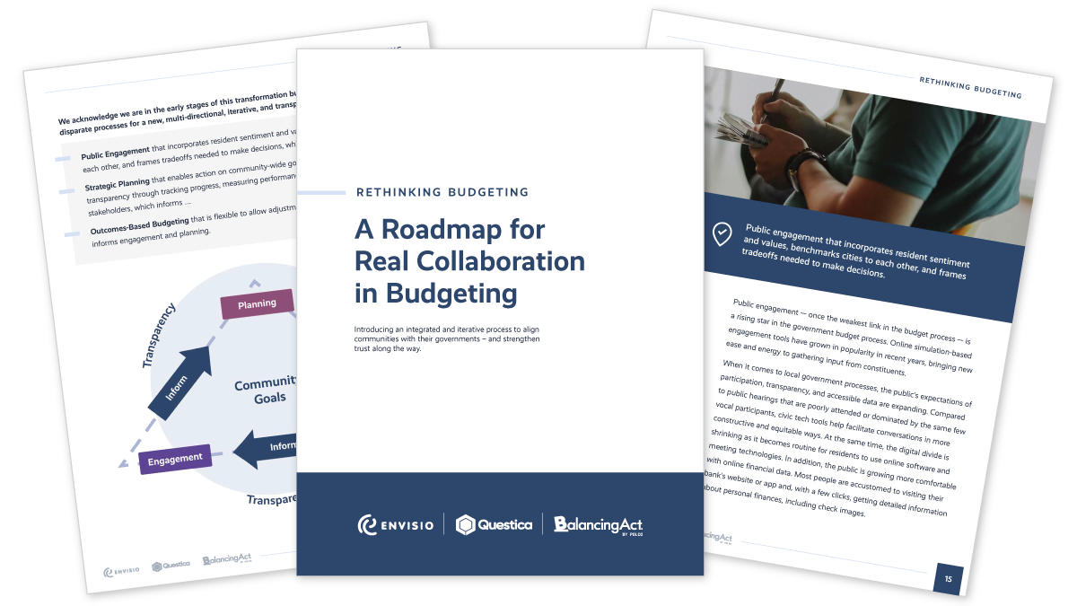 White Paper: Strengthen Trust and Align With Budgeting | Polco